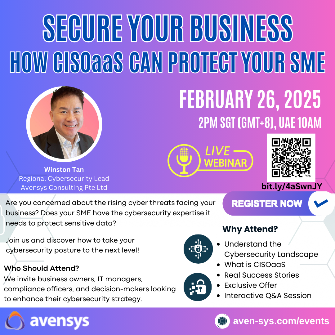 Secure Your Business: Join Our Free Webinar on CISOaaS! - 26th Feb 2025 ...